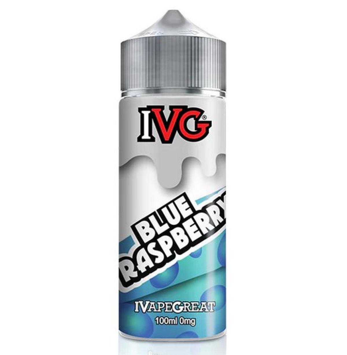 IVG Blue Raspberry 70VG Vape E-Liquid 100ml | Electronic Cigarette Co