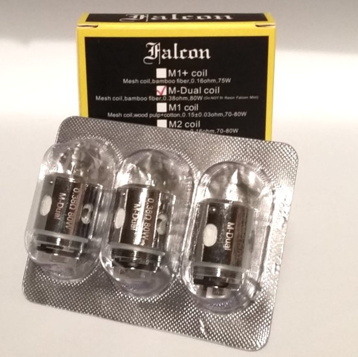 Horizon Falcon Dual Mesh Coils 0.138 Ohm | Electronic Cigarette Co.