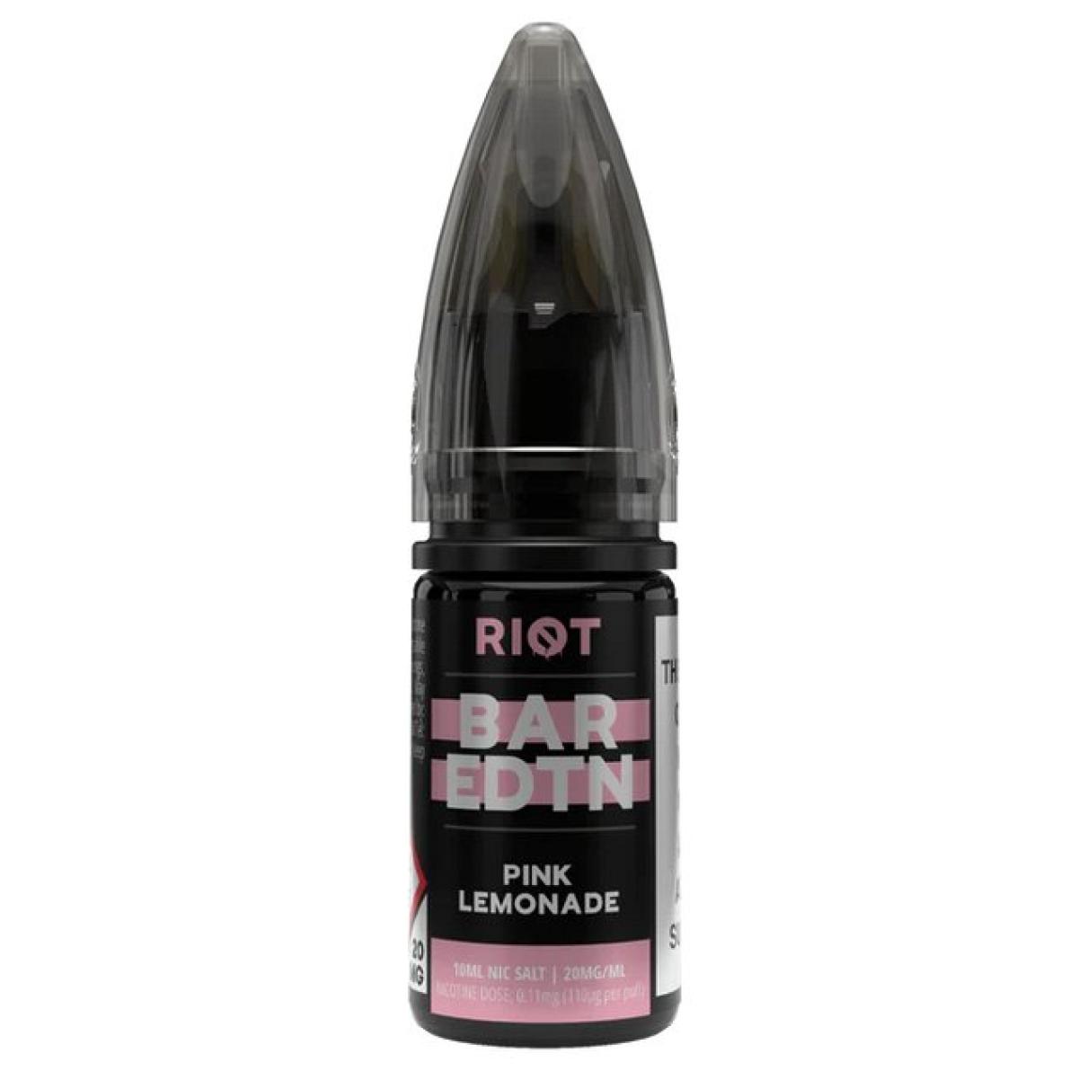 Riot Squad Pink Lemonade Bar Nic Salt E-Liquid 4 for £10 | Electronic ...