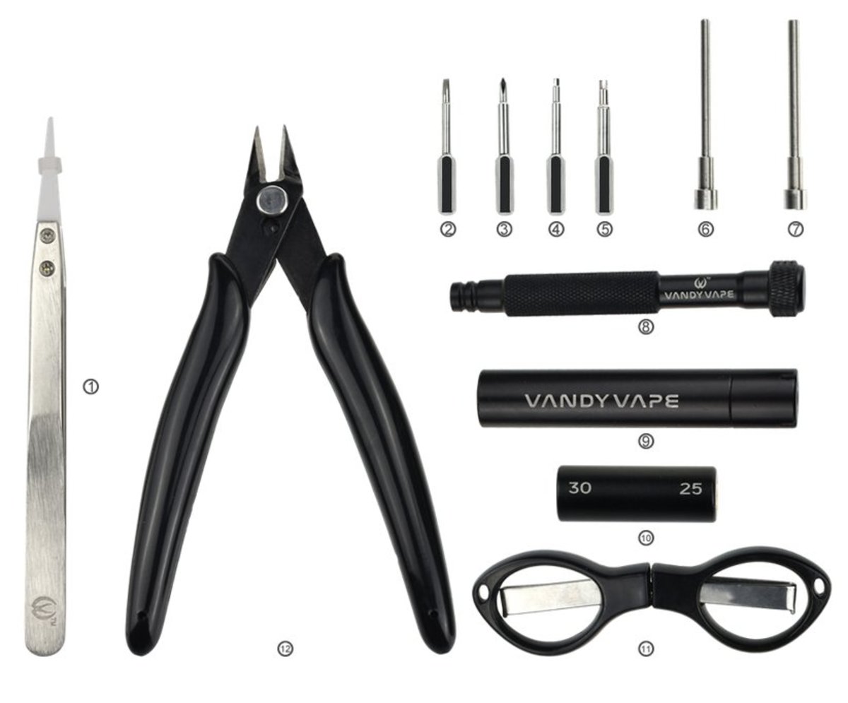 Vandy Vape Pro Tool Kit | Electronic Cigarette Co.