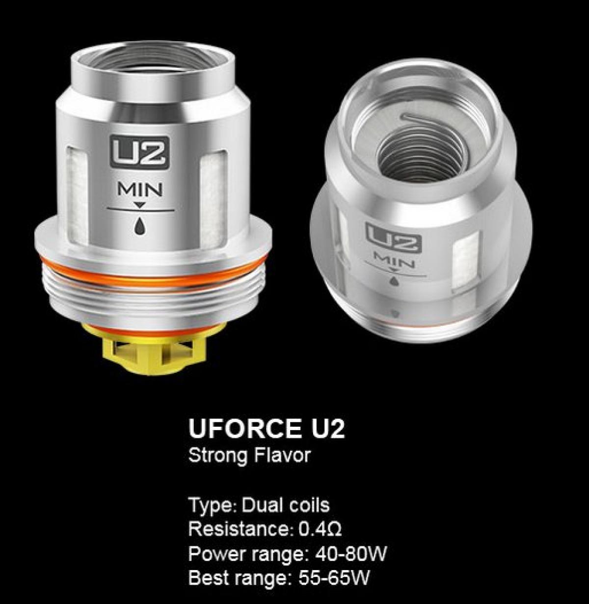 Voopoo UForce U2 Coils 0.4 Ohm | Electronic Cigarette Co | Electronic ...